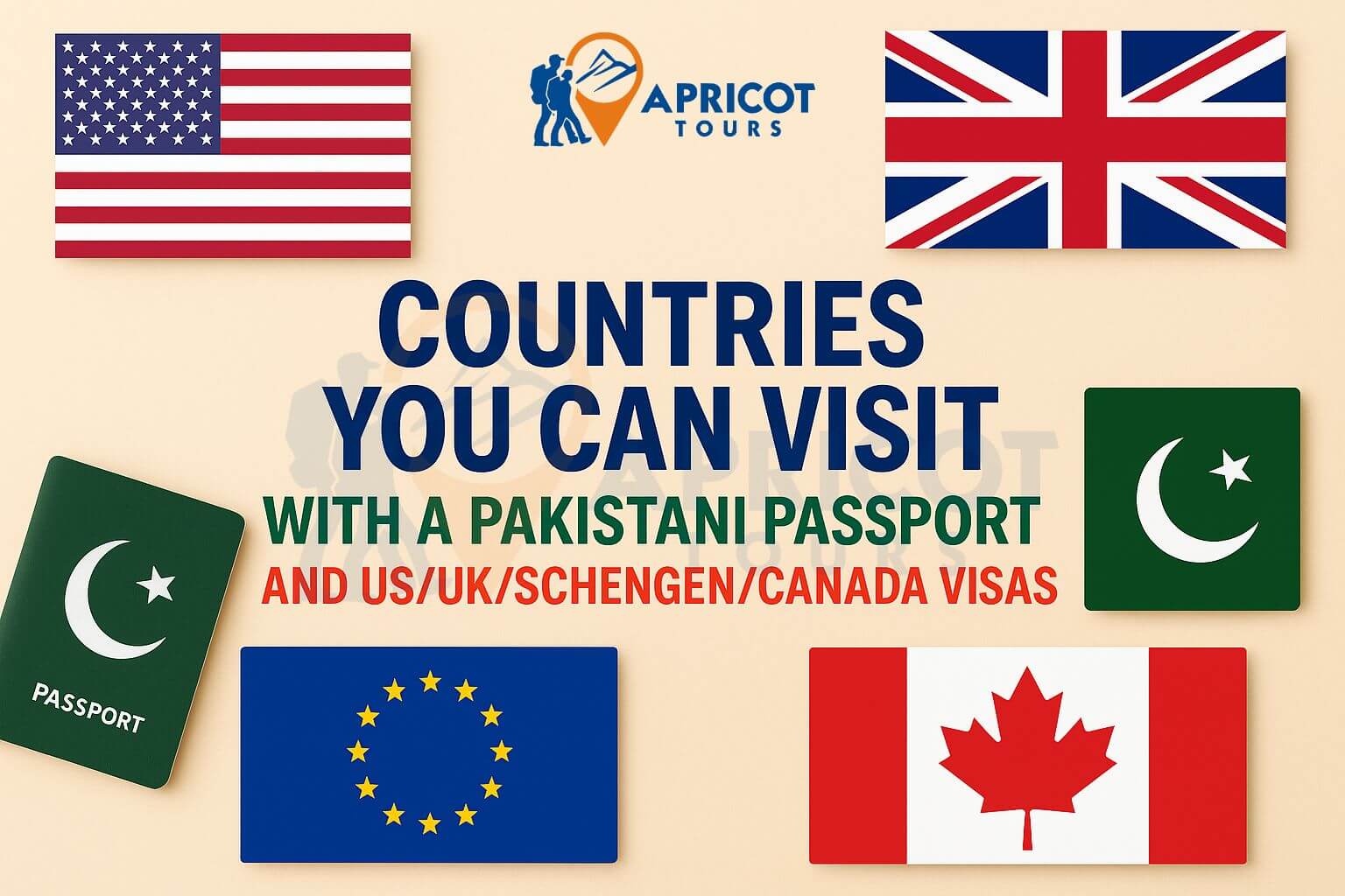 Visit Countries on US/UK/Schengen Visa + PK Passport | 2026-27