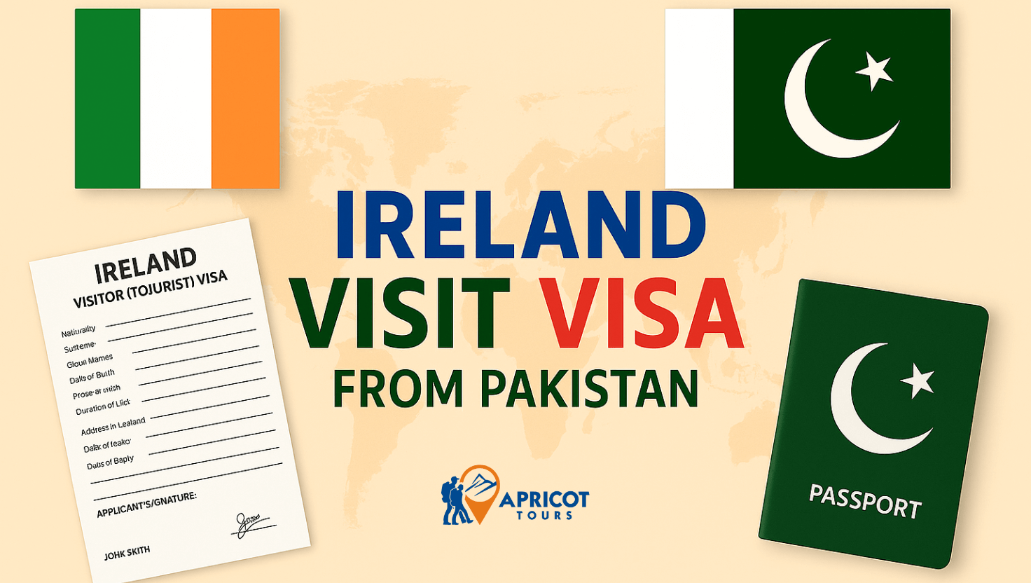 Ireland Visit Visa from Pakistan | 2026-27 | Apricot Tours