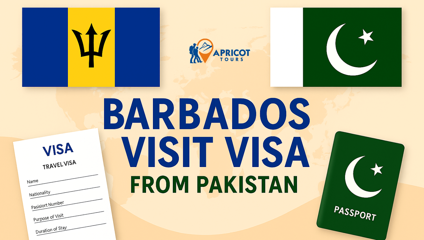 Barbados Visit Visa from Pakistan - Apricot Tours (Private) Limited 2026-27