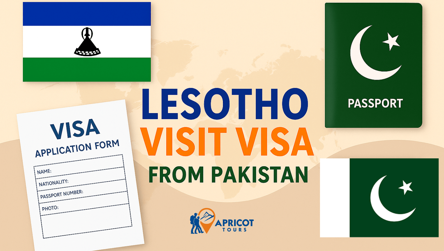Lesotho Visit Visa from Pakistan 2026-27 | Apricot Tours