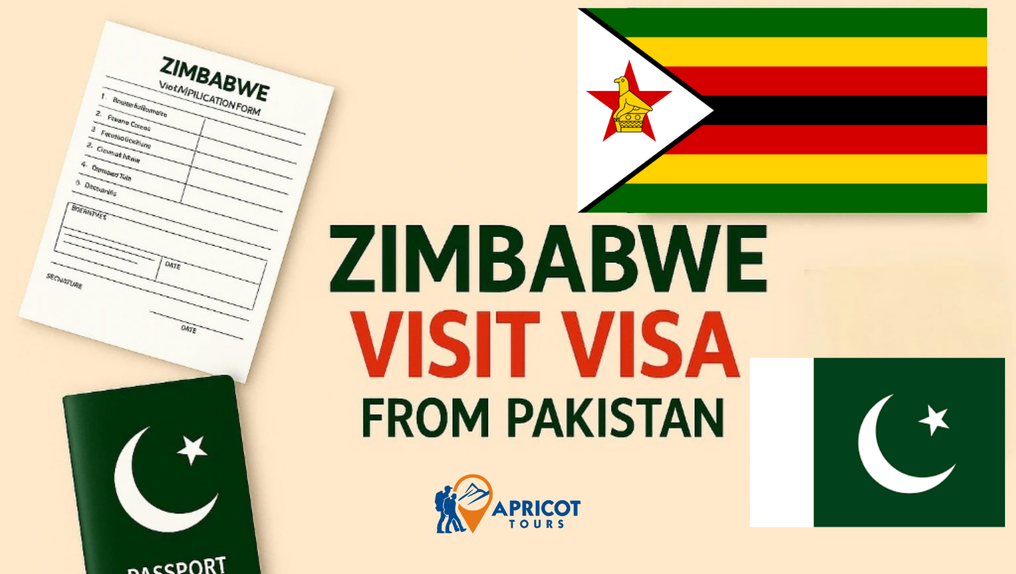 Zimbabwe Visit Visa from Pakistan 2026-27 | Apricot Tours