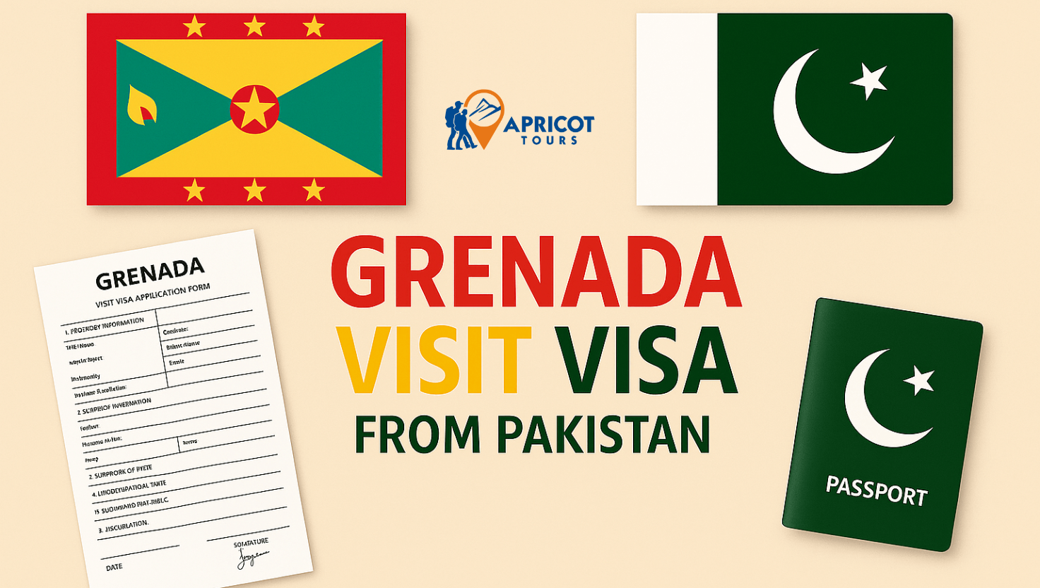 Grenada Visit Visa from Pakistan 2026-27 | Apricot Tours